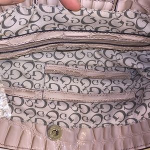 Guess | Bags | Guess Pink Nude Sparkling Rhinestone Bag | Poshmark